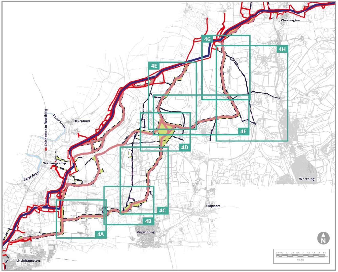 Area 4 - Lyminster to Sullington Hill (Eastern Route) - Rampion 2